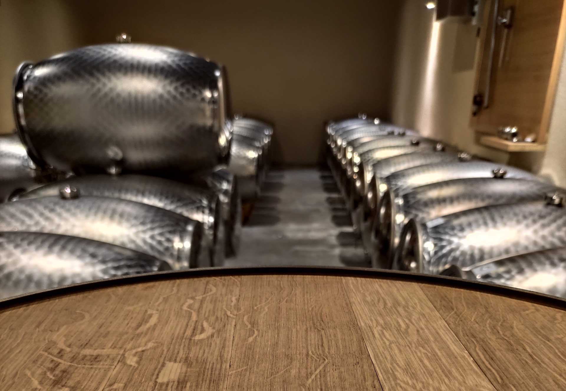 Stainless steel barrel, innovation for wine ageing and vinification